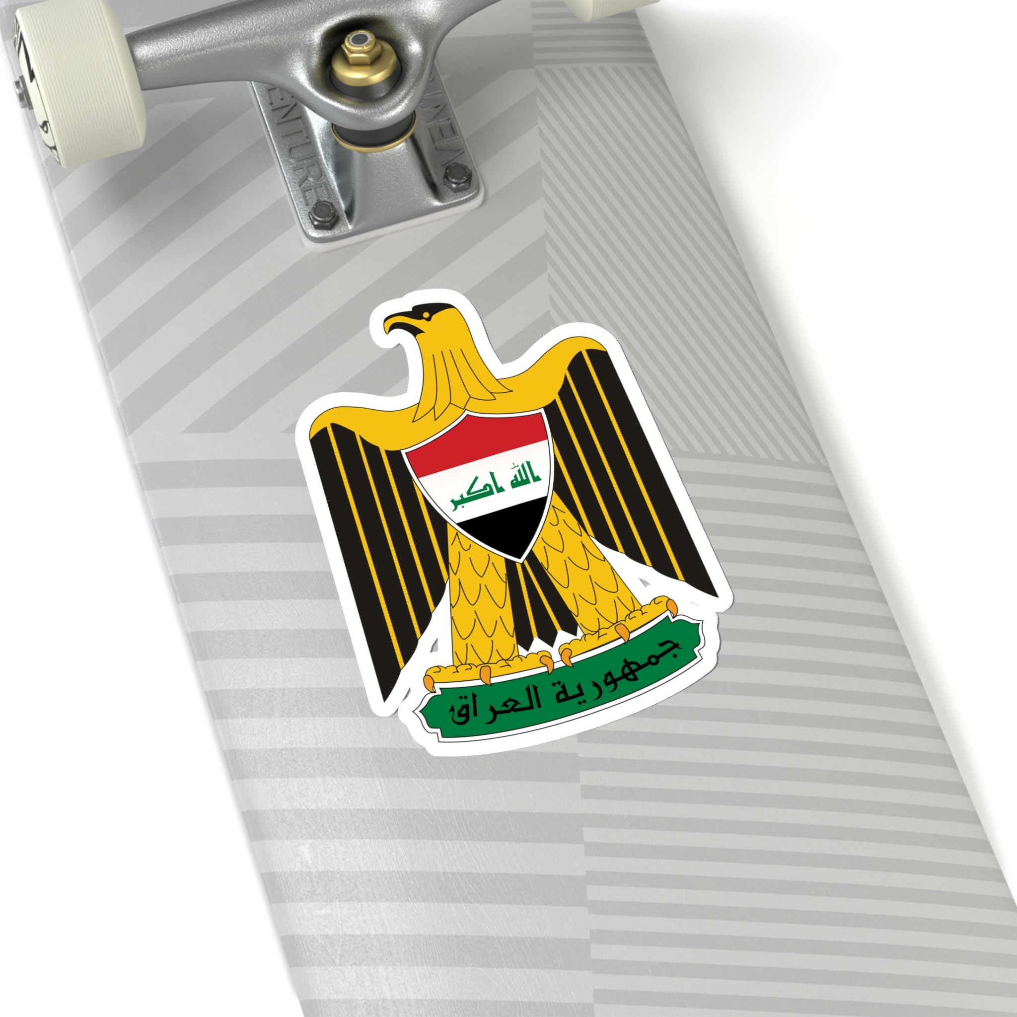 Emblem of Iraq Iraq Eagle Symbol Kiss-cut Stickers - Etsy