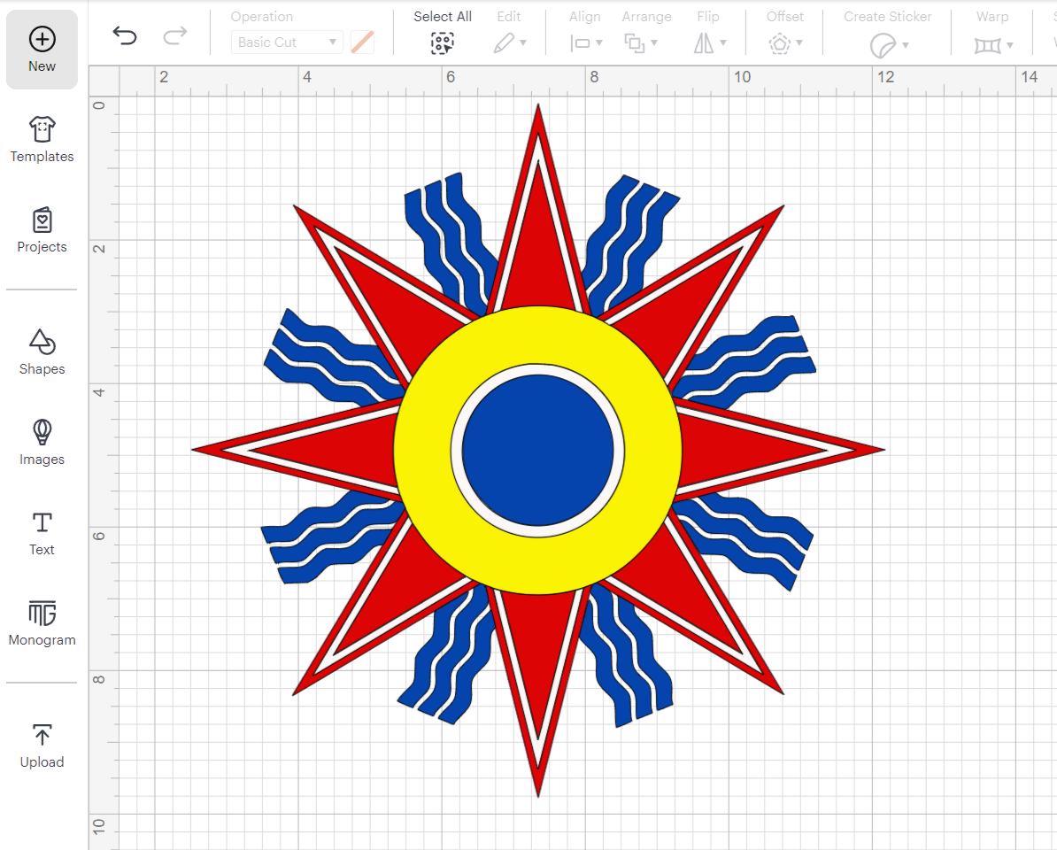 Chaldean Star Digital Design PNG & SVG | Traditional Assyrian Symbol ...