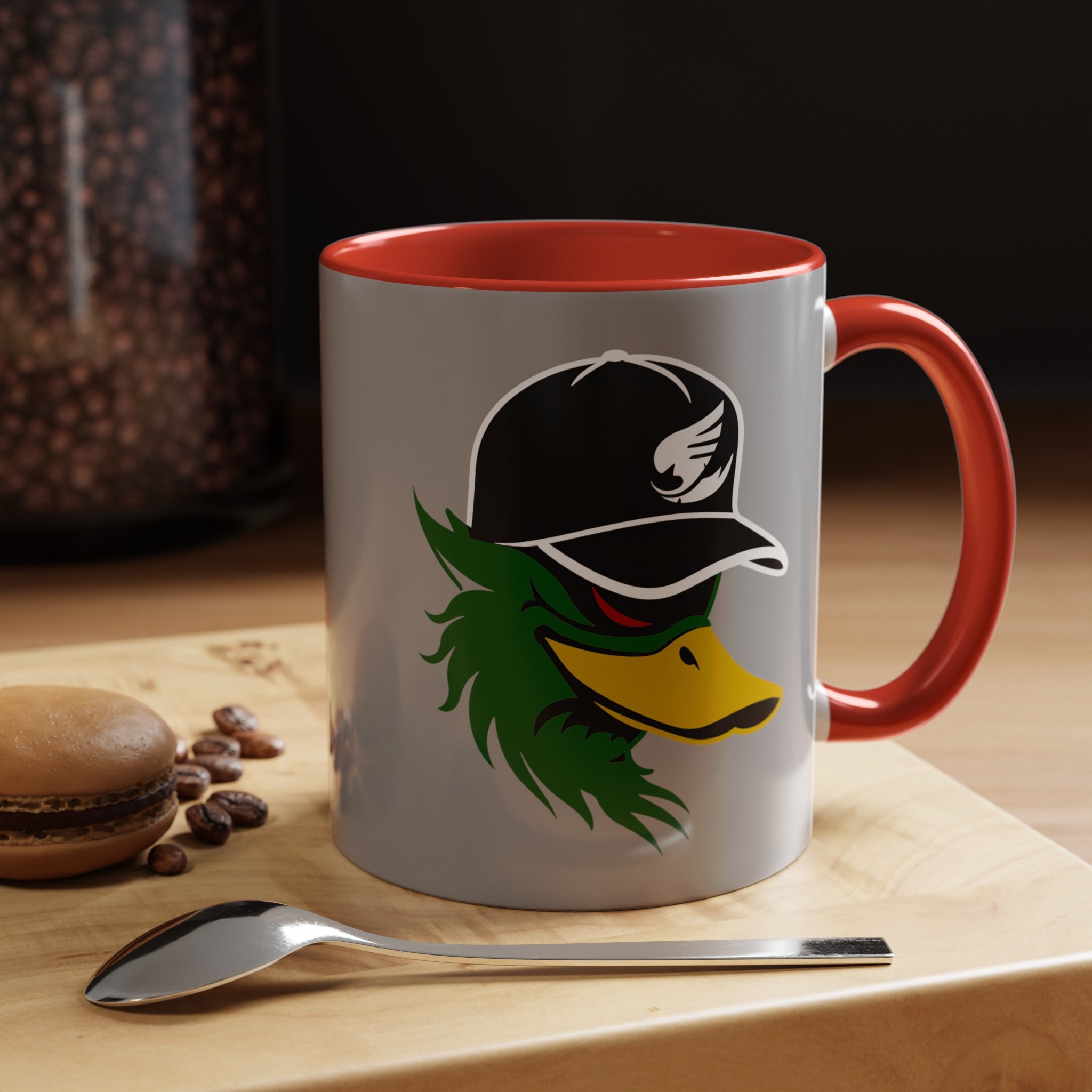 Duck SVG, Cool Duck in Cap Digital Illustration - Minimalist Duck Art ...