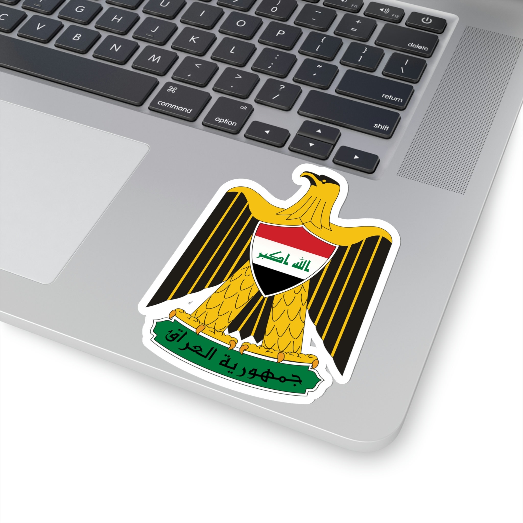 Emblem of Iraq Iraq Eagle Symbol Kiss-cut Stickers - Etsy