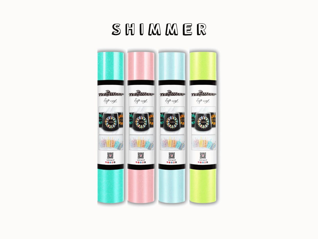Shimmer Adhesive Vinyl, Vinyl for Craft, Shimmer Adhesive Vinyl, Vinyl ...
