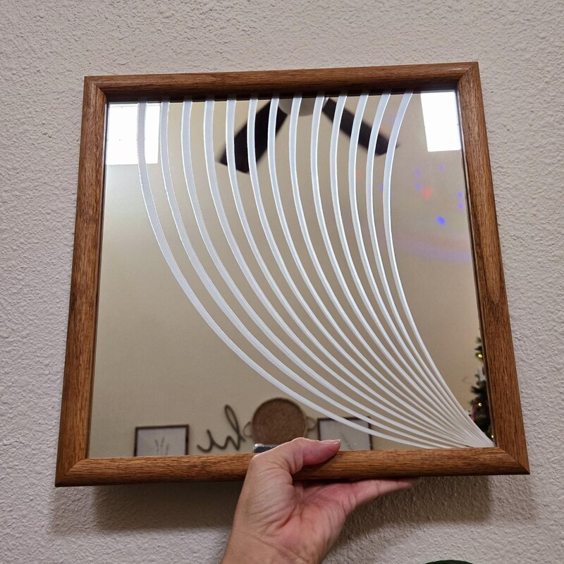 Mid Century Mirror - Etsy