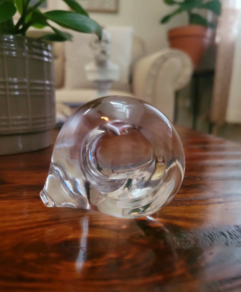 Vintage Pippi Bird Glass Paperweight - Swedish Mid Century Collectible ...