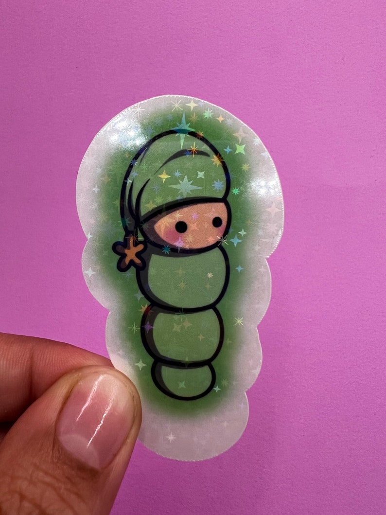 The Moon Bug Sticker - Etsy