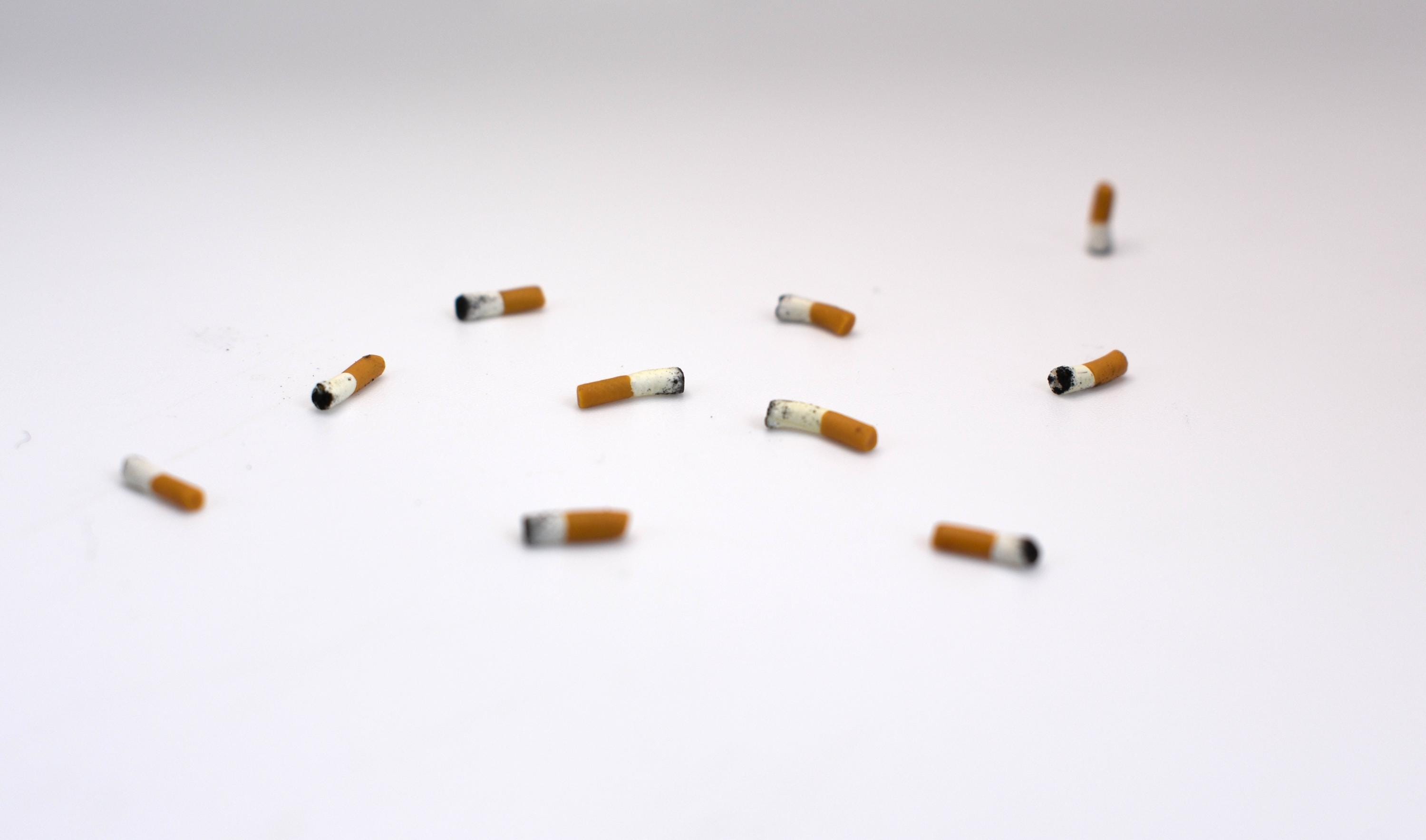 10 Used Cigarette Butts 1:12 Scale | Loose Miniature Diorama Accessory ...