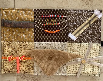 Fidget Quilt Busy Blanket Sensory Mat for Memory Care - Etsy