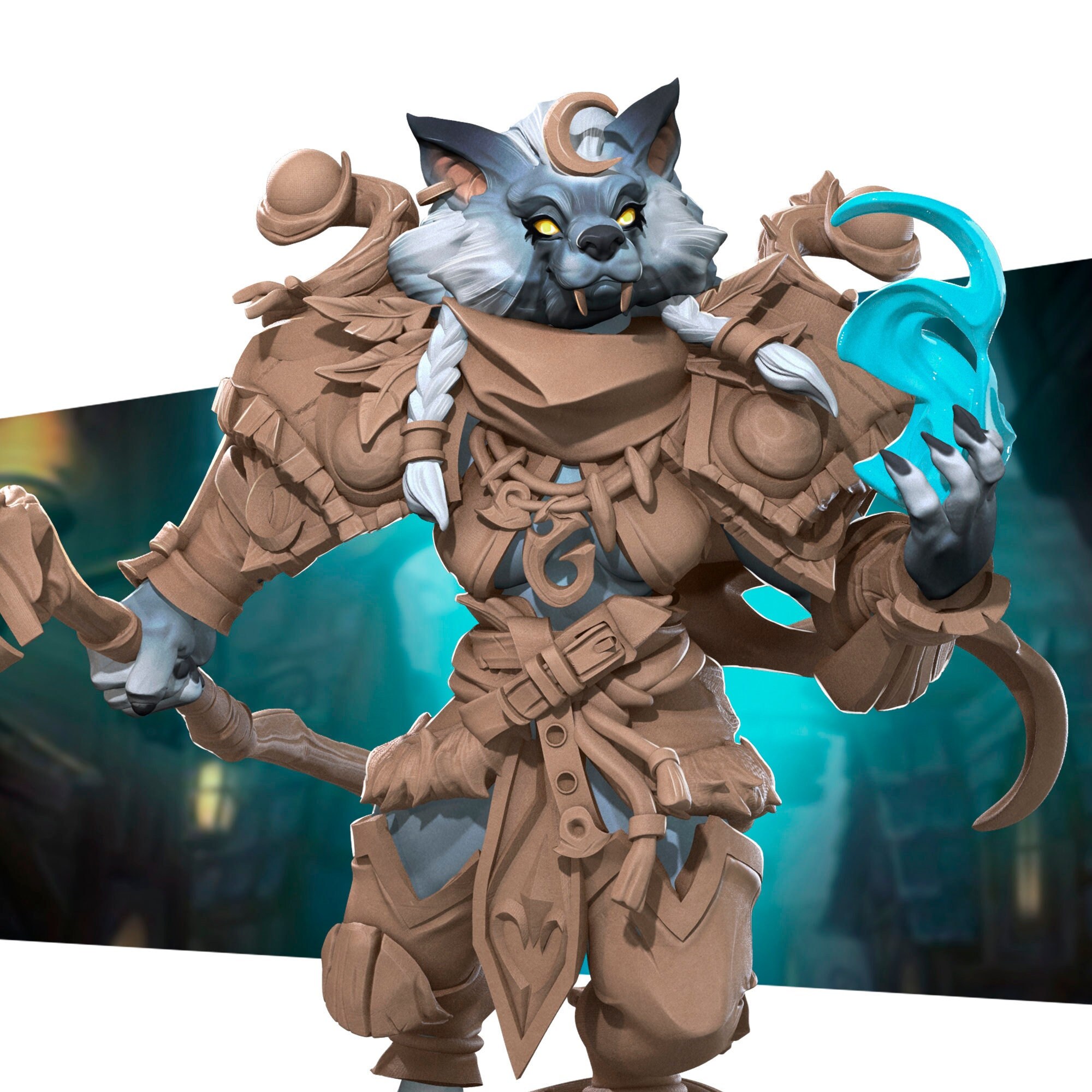 Worgen Warlock Fanart