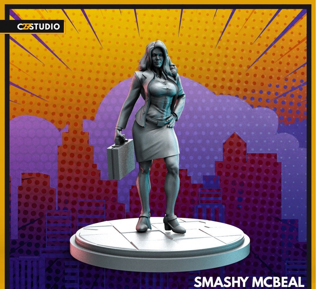 MCP Mini She Hulk suit Version fan Art - Etsy UK