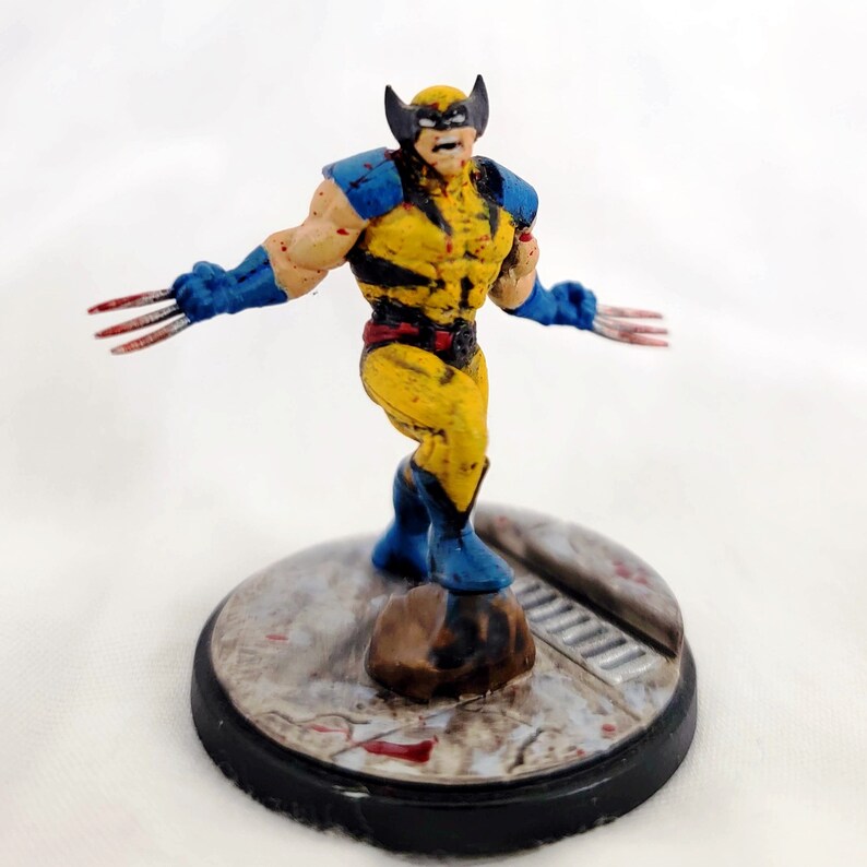Painted Miniature Wolverine Marvel Crisis Protocol - Etsy