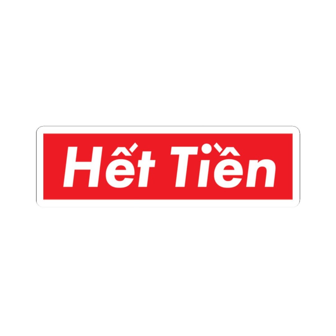 Het Tien Sticker. Vinyl Sticker. Decal. Vietnamese Gift. Rave Gift ...