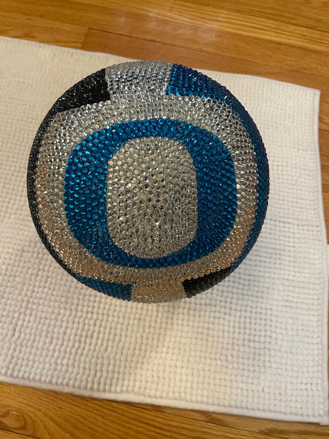 Custom Volleyball DIY Custom Sparkle Art Home Décor Rhinestone - Etsy