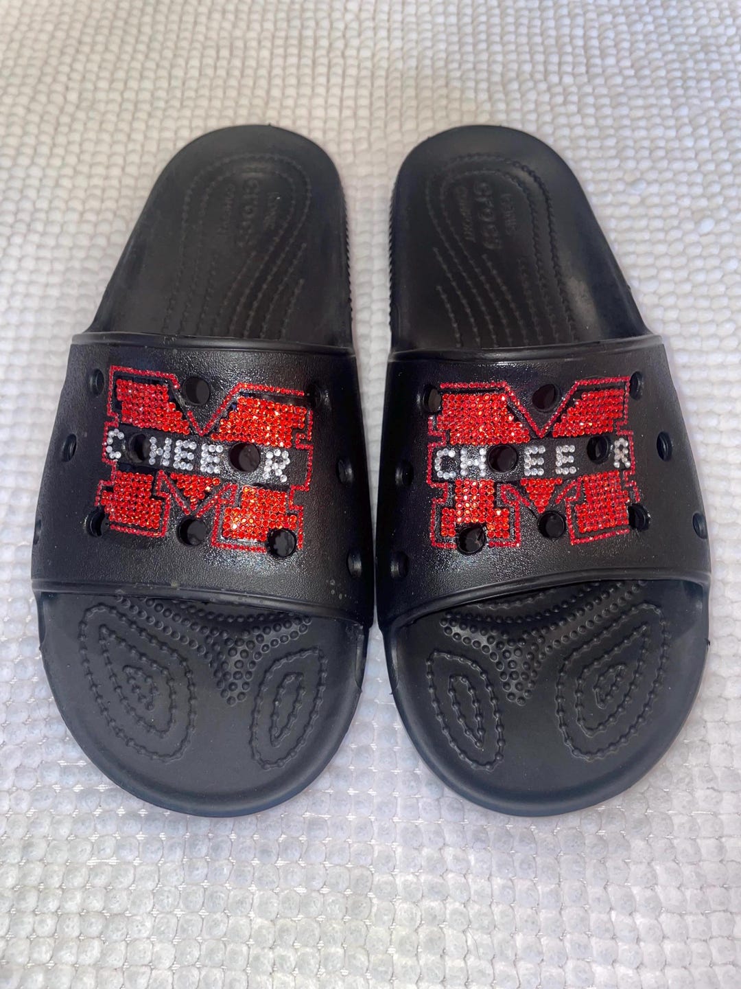 Custom Bling Slides | Team | Cheer | Bling - Etsy