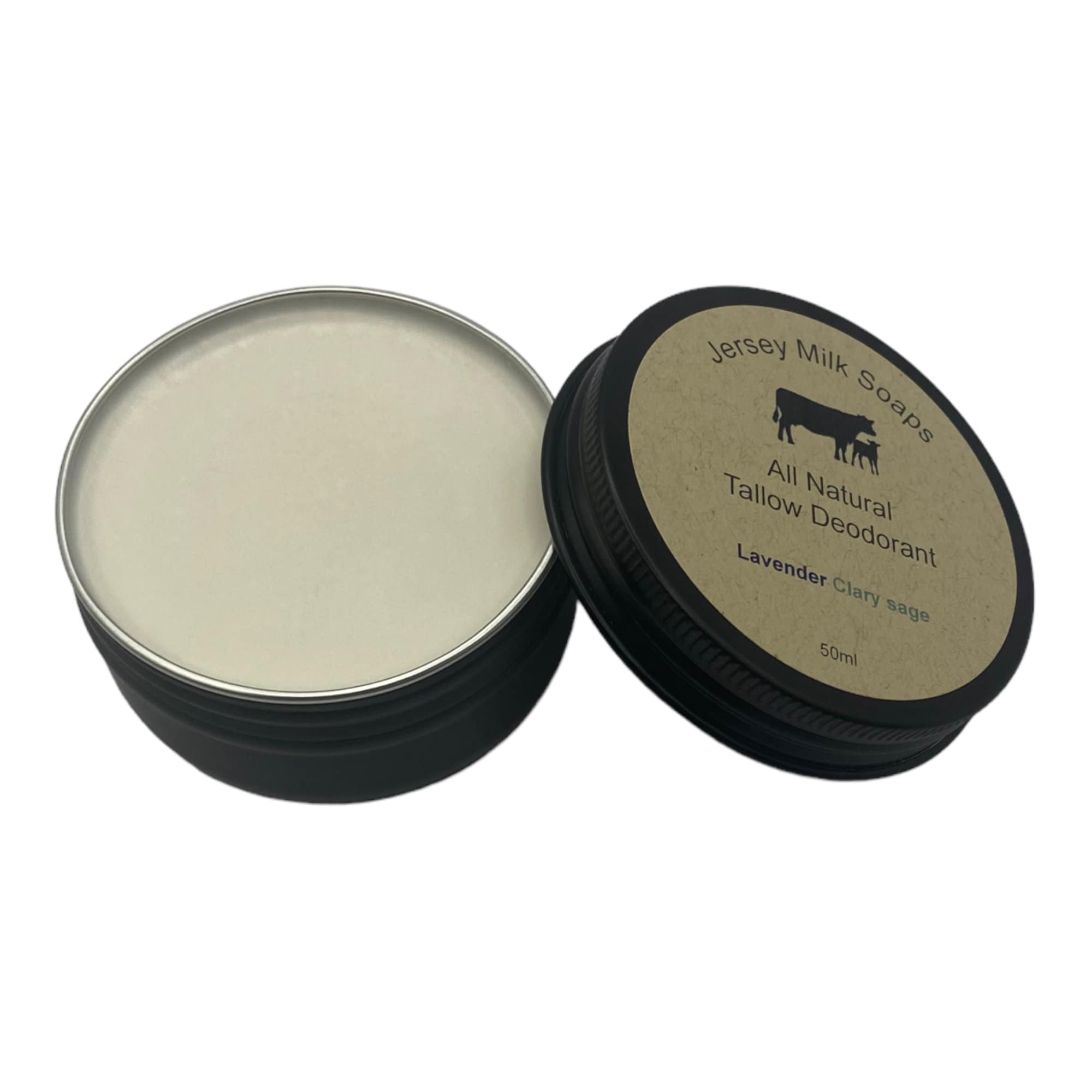 TALLOW DEODORANT Paste All Natural/grass Fed Beef/100ml/ 4oz/chemical ...