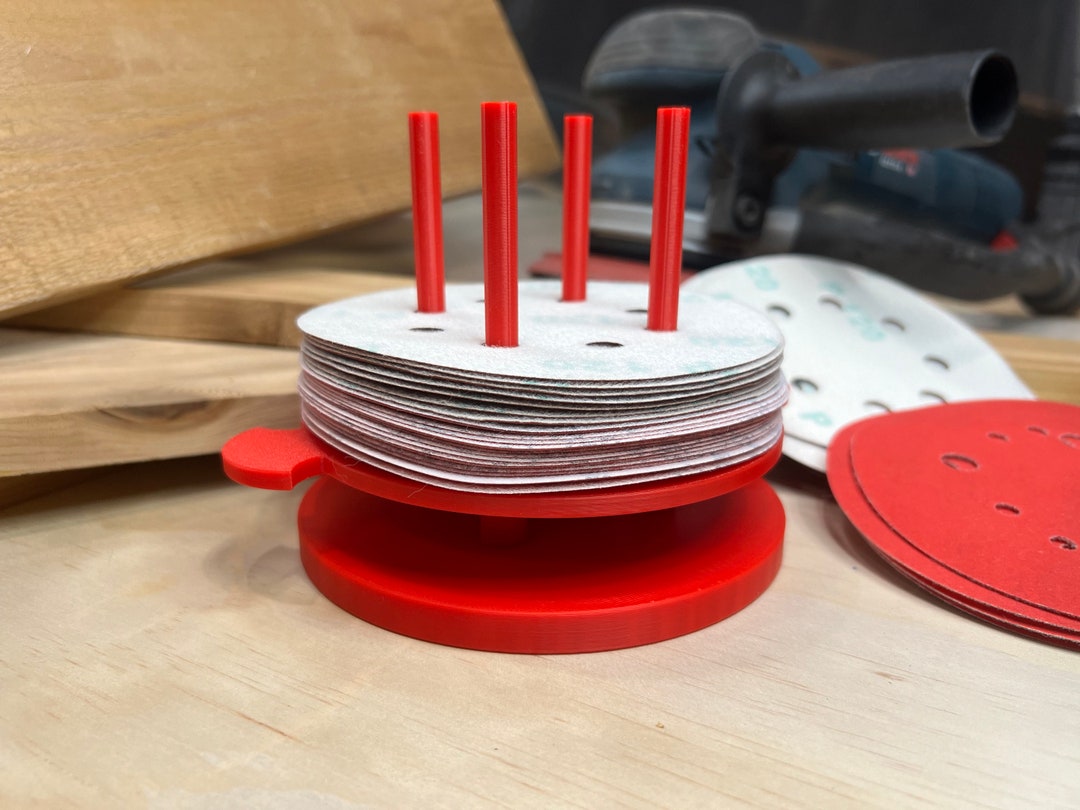 5" Universal Orbital Sander Disk Holder/dispenser - Etsy