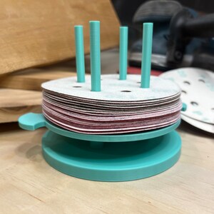 5" Universal Orbital Sander Disk Holder/dispenser - Etsy