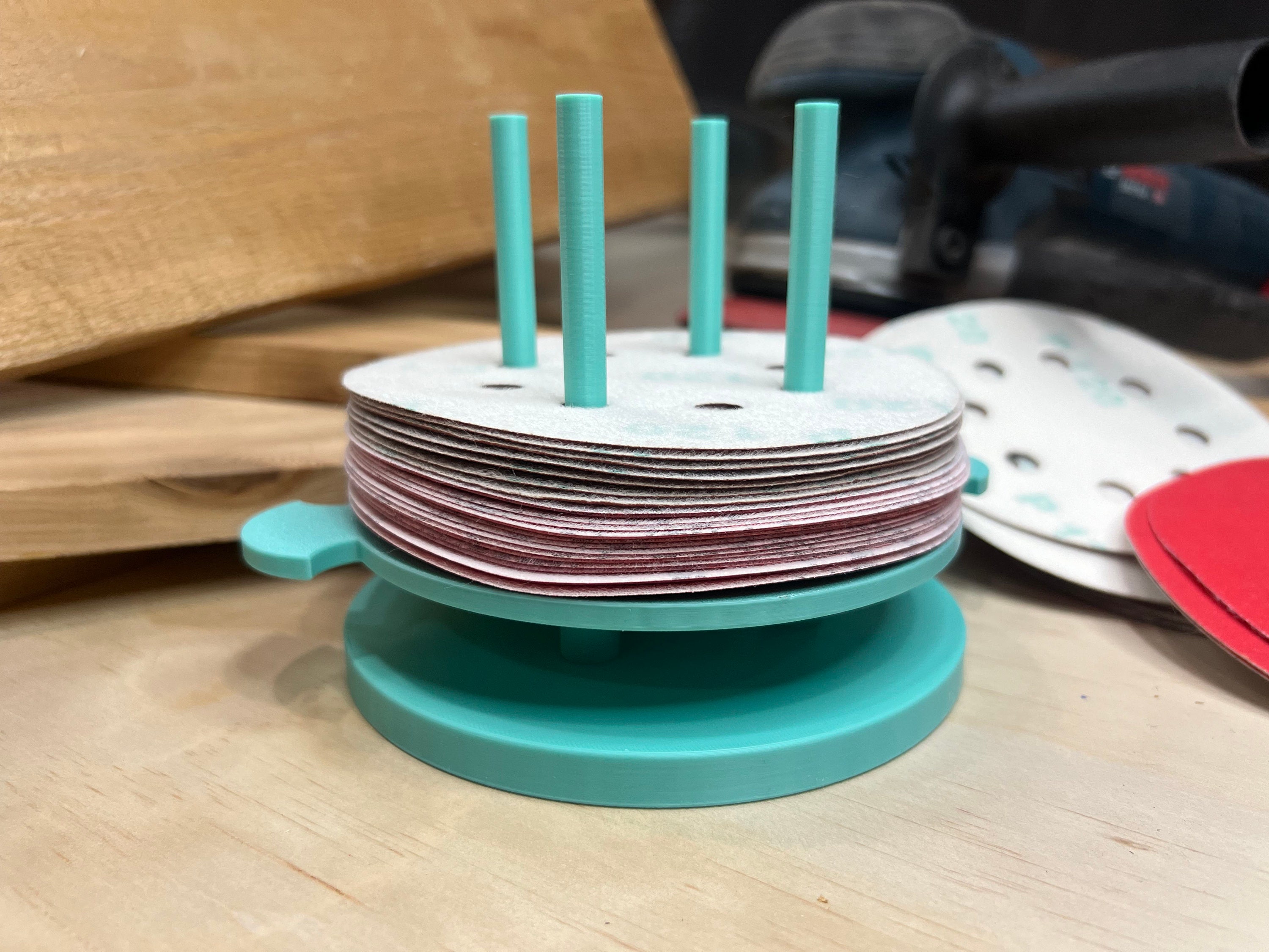 5" Universal Orbital Sander Disk Holder/dispenser - Etsy