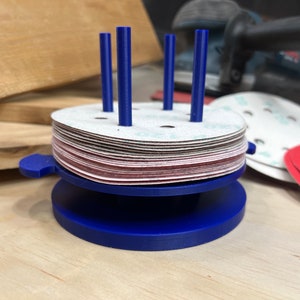 5" Universal Orbital Sander Disk Holder/dispenser - Etsy