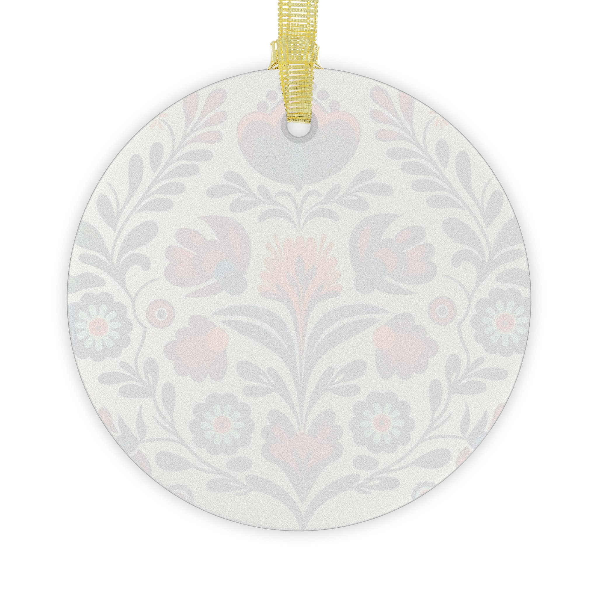 Slovak Folk Art Glass Ornaments, Slovakia, Slavic Folk Motif, Floral ...