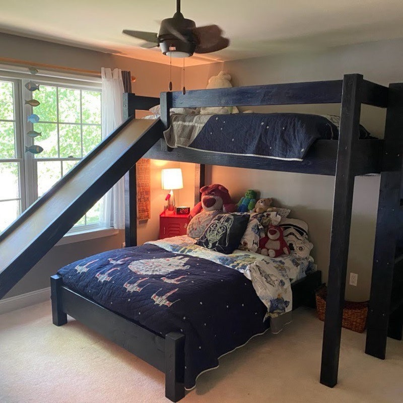 Loft Bed With Slide - Etsy