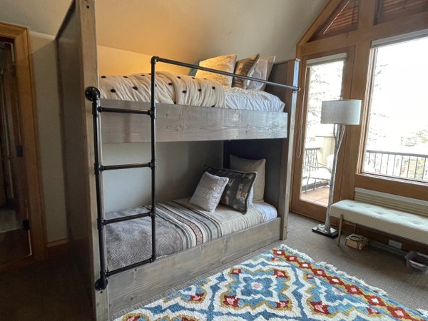 Modern Bunk Room With Built-in Bunk Beds Which Sleeps 8 - Etsy Canada