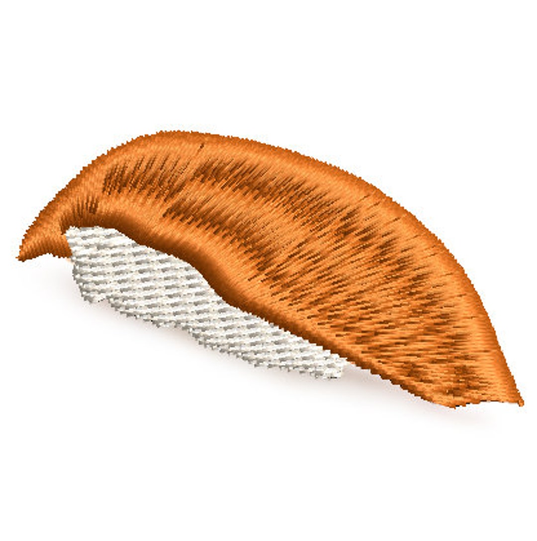 Salmon Nigiri Sushi Embroidery, Embroidery Designs, Embroidery Files ...