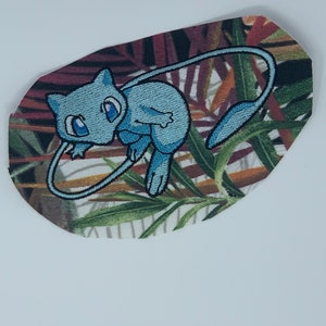 Shiny Mew Embroidery Design - Pokemon Embroidery Design - Cute Machine ...