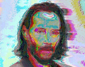 Keanu Reeves Wall - Etsy