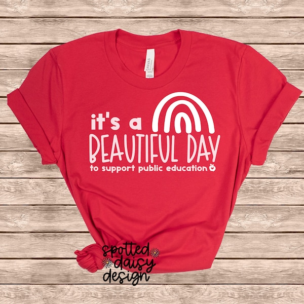 Red for Ed Tshirt - Etsy