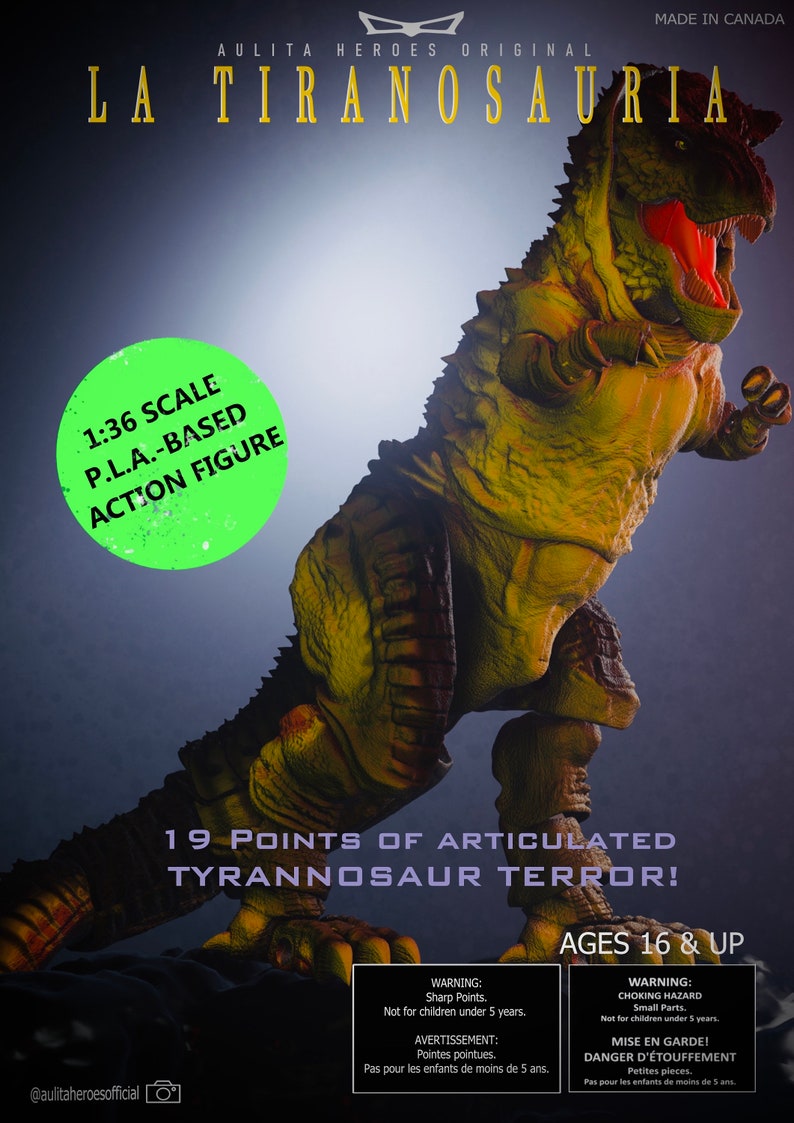 13 FULLY ARTICULATED Tyrannosaur Figure - Etsy