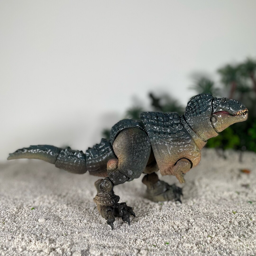 FULLY ARTICULATED 11 Inch Head to Tail Vintage TYRANNOTITAN Figure - Etsy