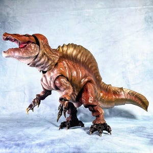 Giant FULLY ARTICULATED SPINOSAURUS Artistic Poseable Dinosaur Figure ...