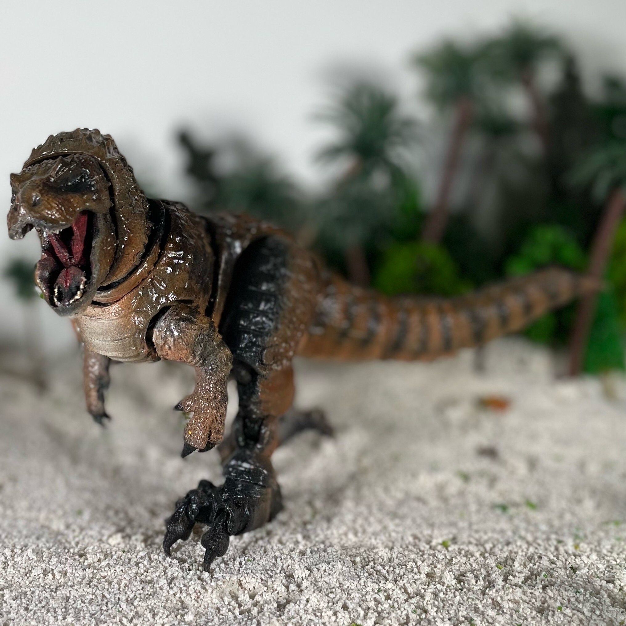 FULLY ARTICULATED 11 Inch Head to Tail Vintage ALLOSAURUS Figure - Etsy