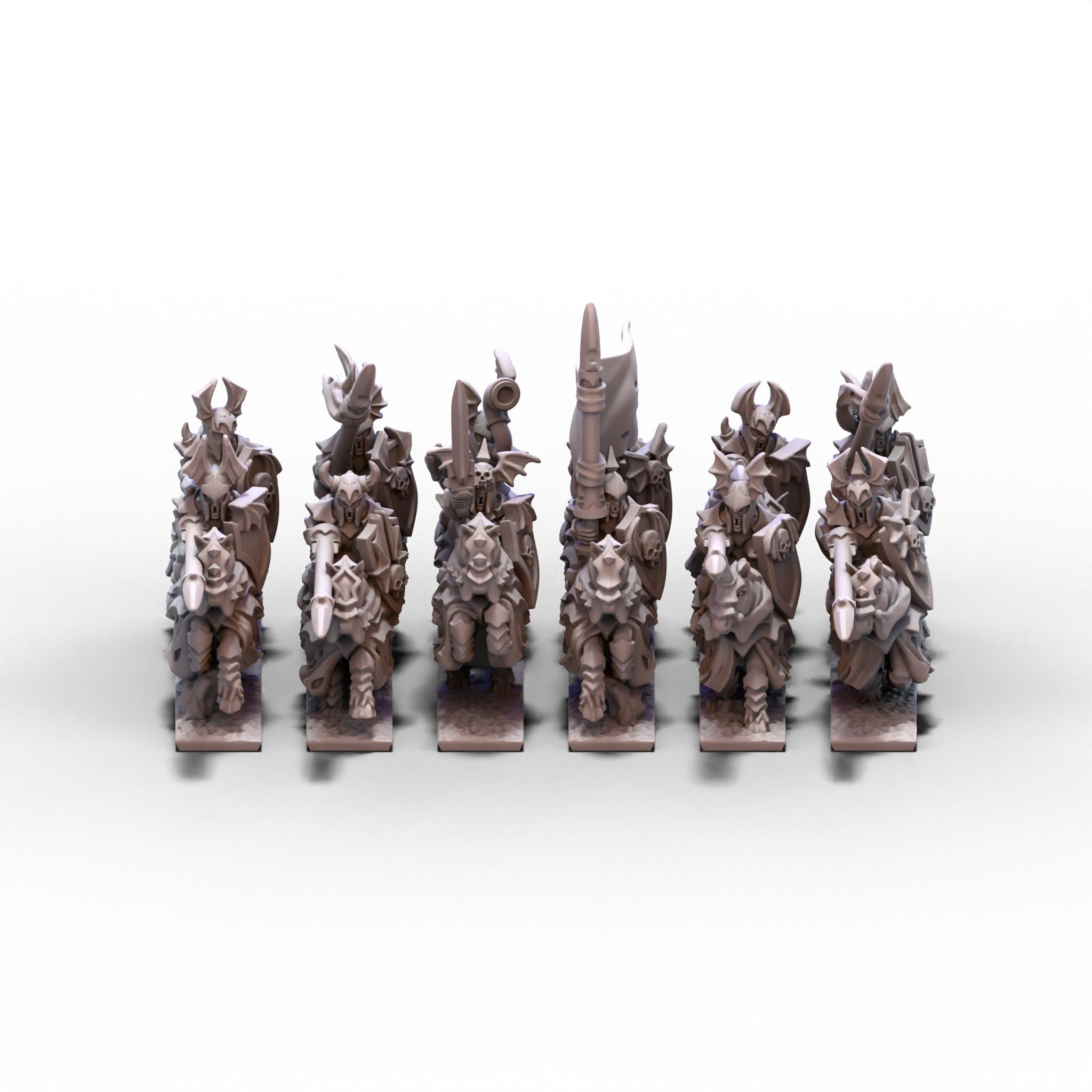 Vampires Vampire Knights Unit 1 vampire Counts Blood Knights 10 Mm ...