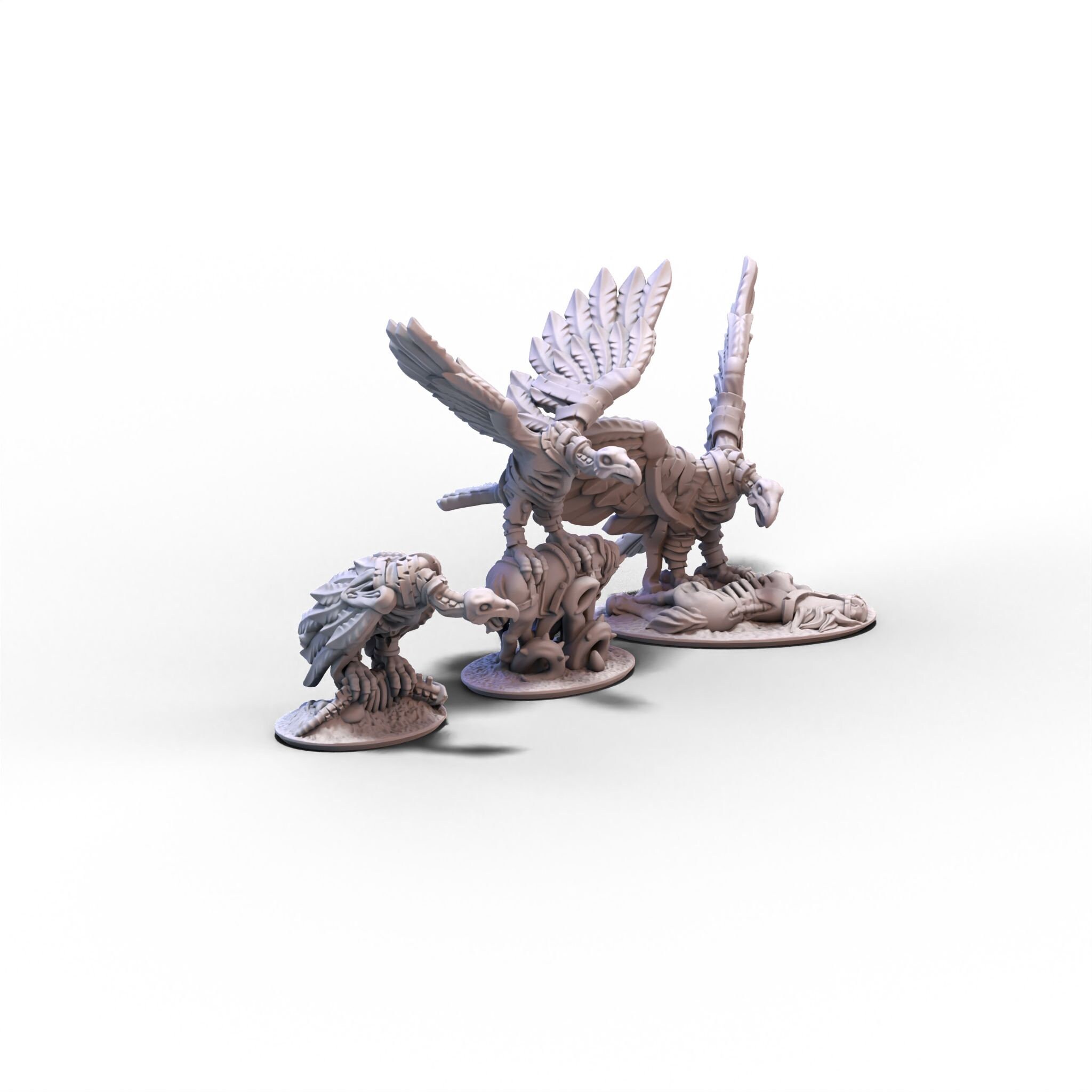 King of Sands Carrion Unit 1 tomb Kings Carrion 10 Mm Miniatures for ...