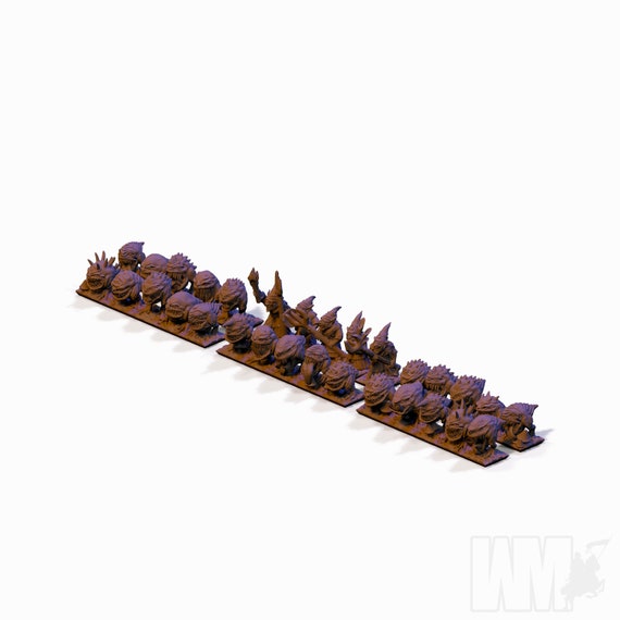 Orcs and Goblins Squig Herd Unit goblins Squig Herd 10 - Etsy Australia