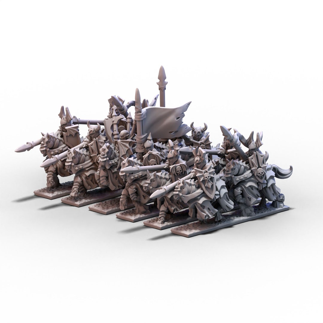 Vampires Vampire Knights Unit 2 vampire Counts Blood Knights 10 Mm ...