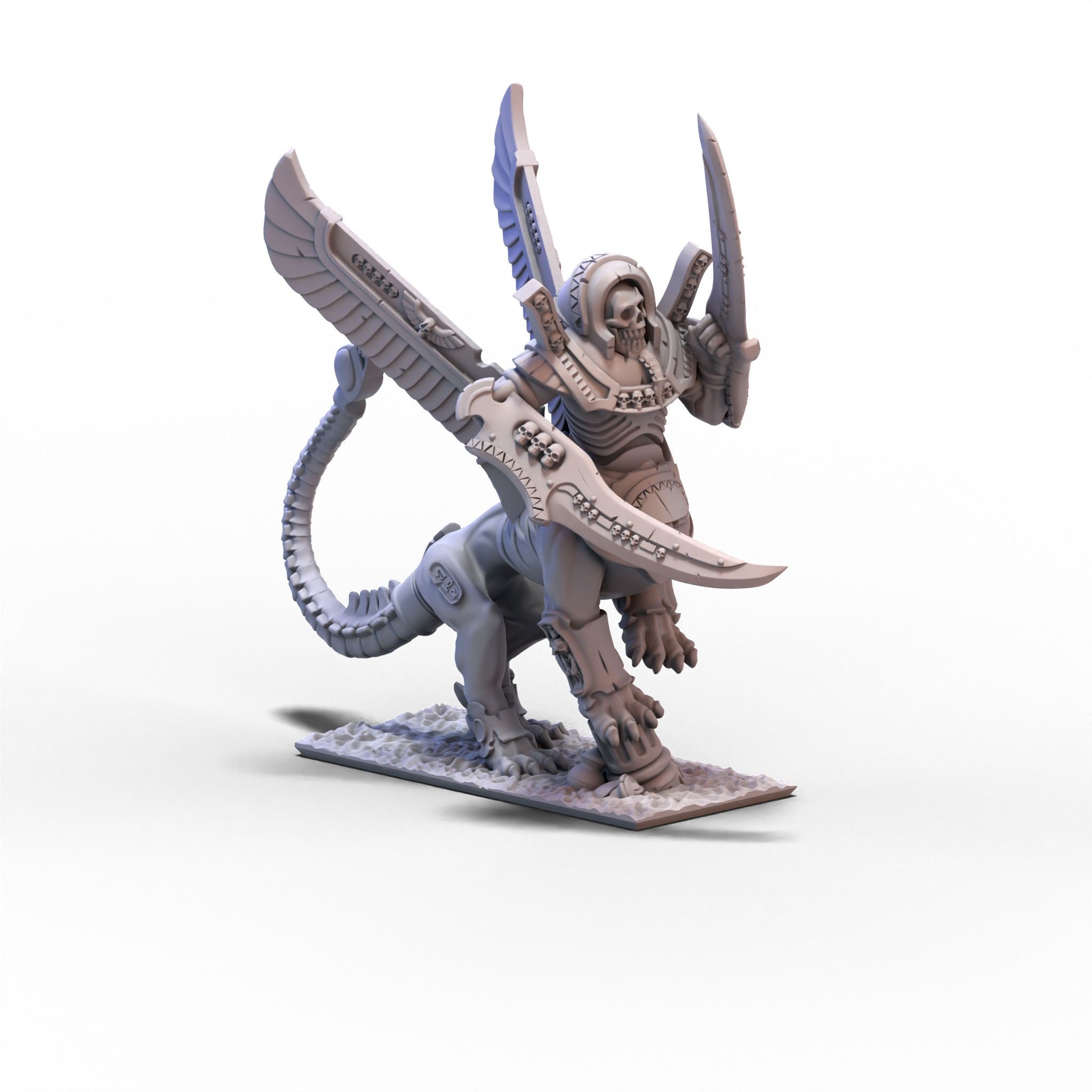 King of Sands Sphinx 2 tomb Kings Sphinx 10 Mm Miniatures for Warmaster ...