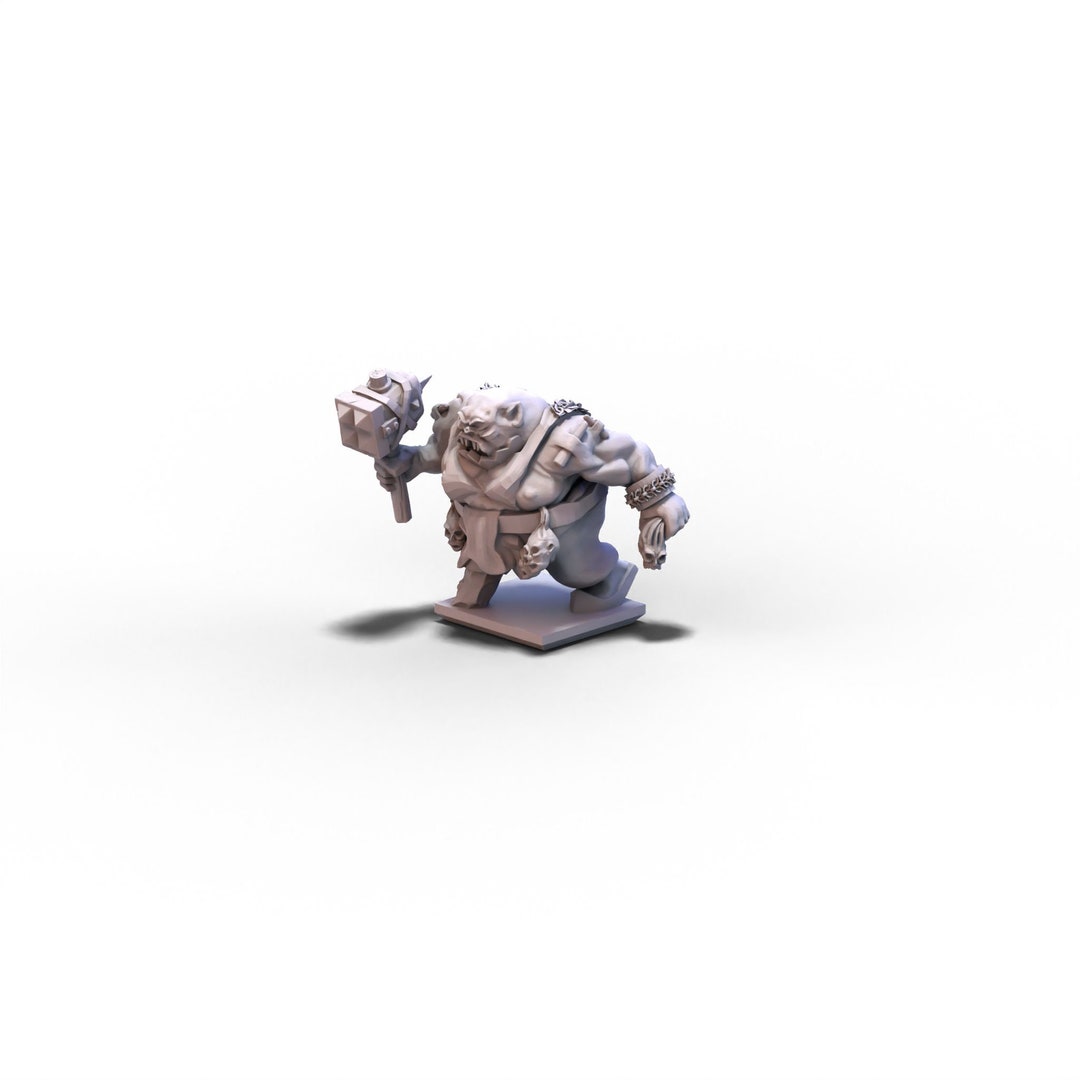 Ogres Butcher ogre Kingdoms Butcher 10 Mm Miniatures for Warmaster and ...
