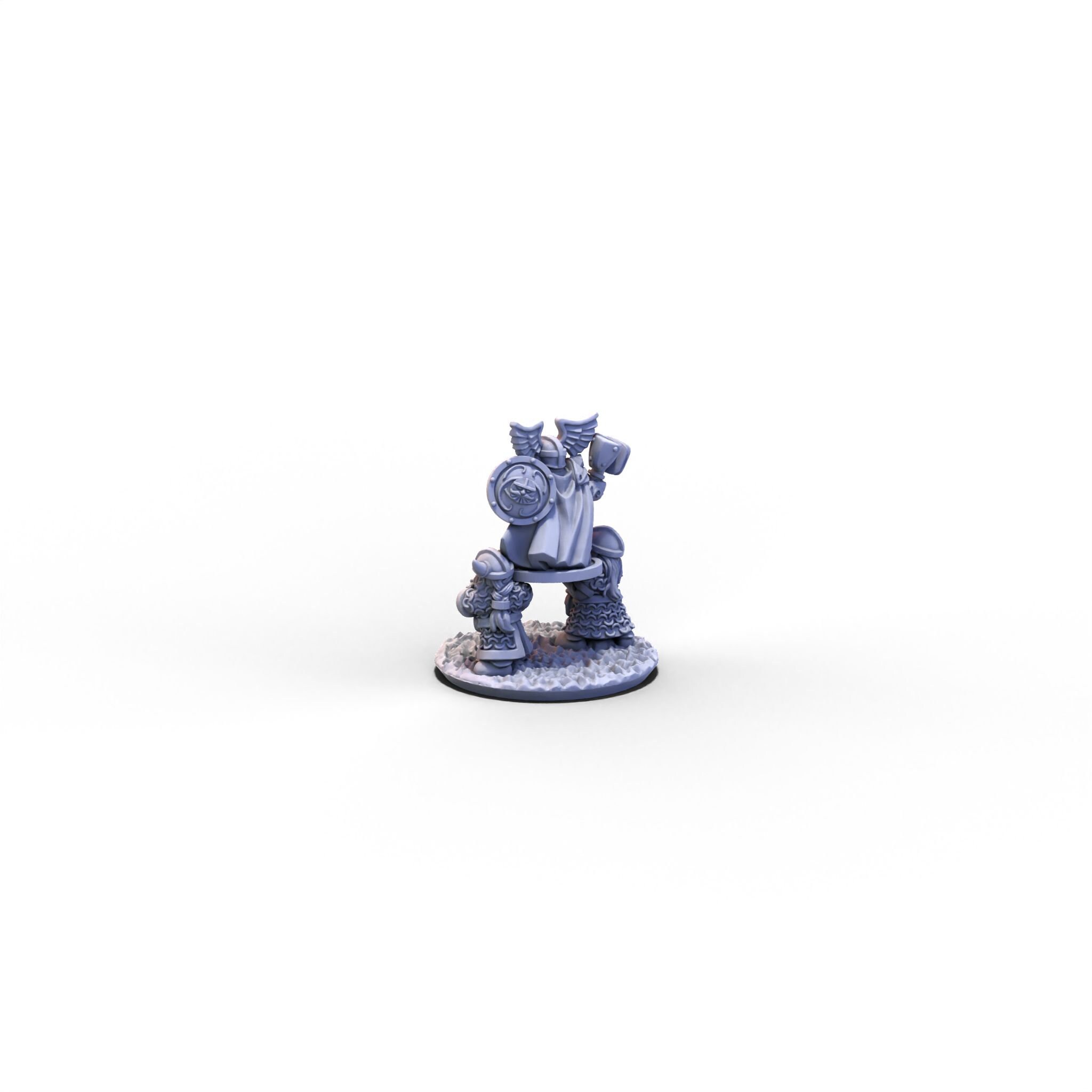 Dwarves Dwarf General dwarves General 10 Mm Miniatures for Warmaster ...