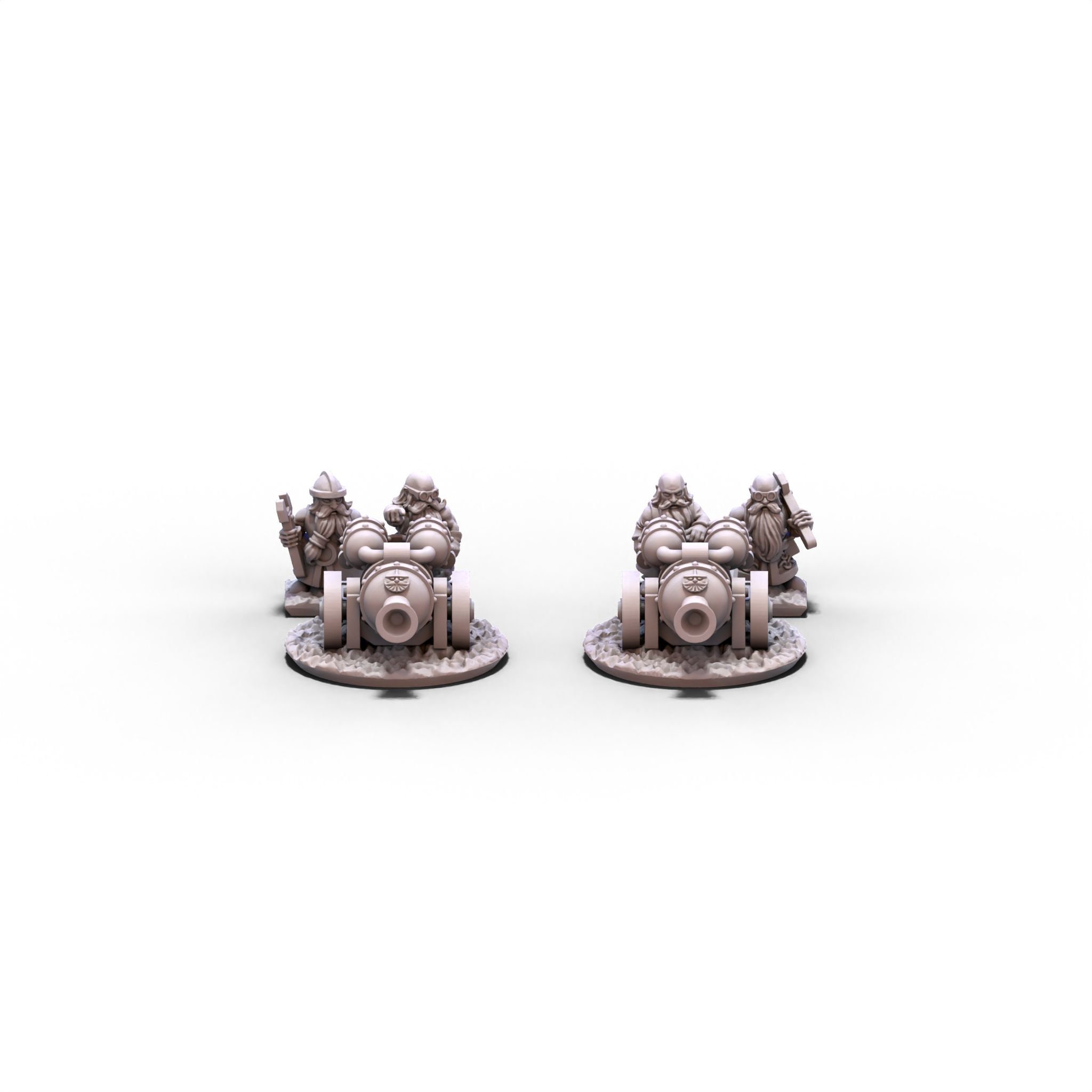 Dwarves Dwarf Fire Thrower dwarves Flame Cannon 10 Mm Miniatures for ...