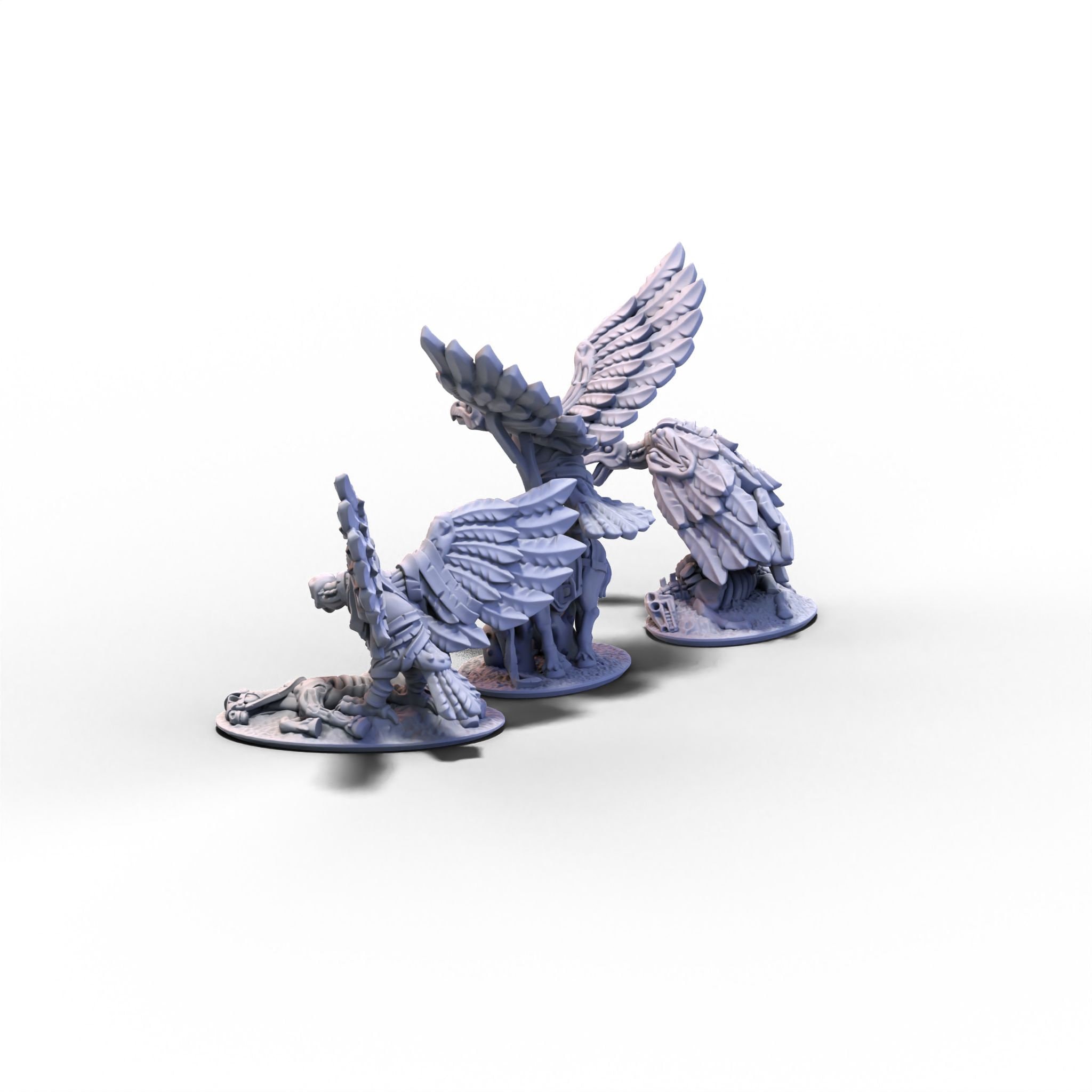 King of Sands Carrion Unit 1 tomb Kings Carrion 10 Mm Miniatures for ...