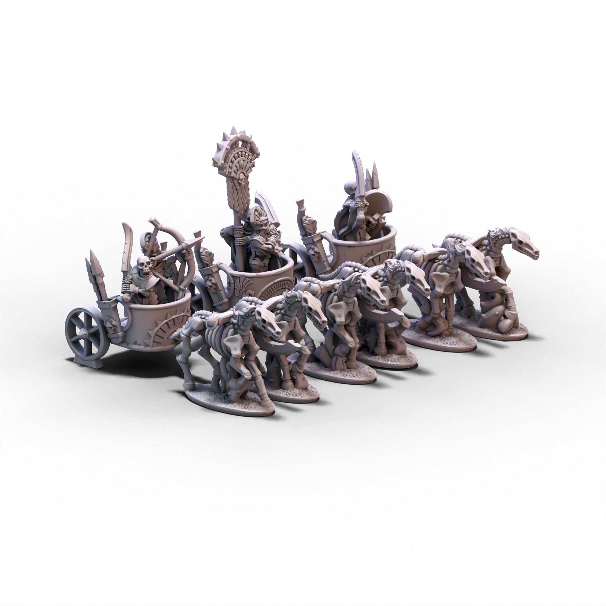 King of Sands Skeleton Chariots Unit 1 tomb Kings Skeleton Chariots 10 ...