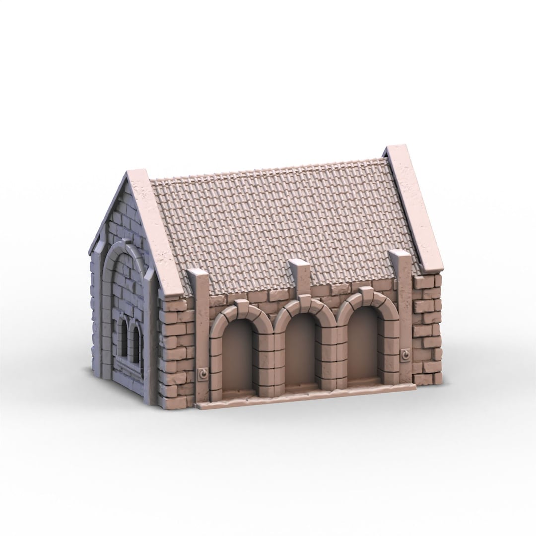 Arkenfel Ivory Citadel Building 2 10 Mm Scenery for Warmaster and Other ...