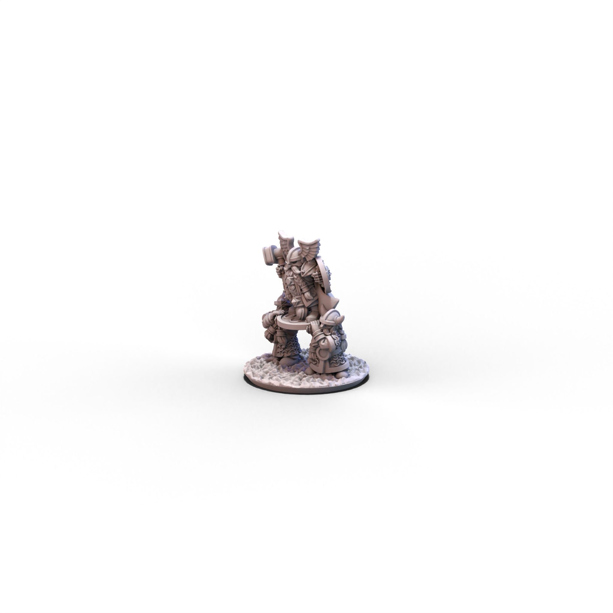 Dwarves Dwarf General dwarves General 10 Mm Miniatures for Warmaster ...
