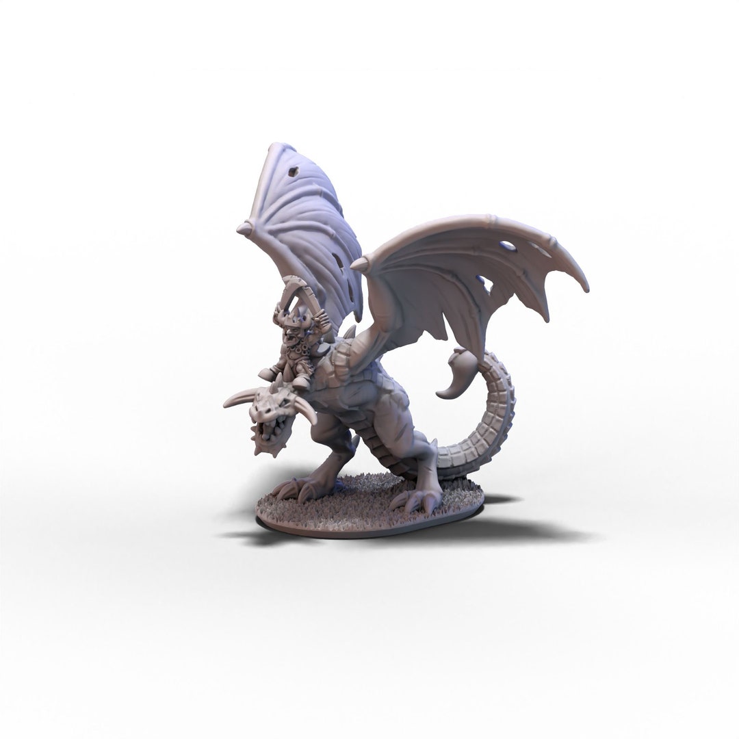 Greenskins Goblin Hero on Wyvern orcs/goblins Goblin Hero 10 Mm ...