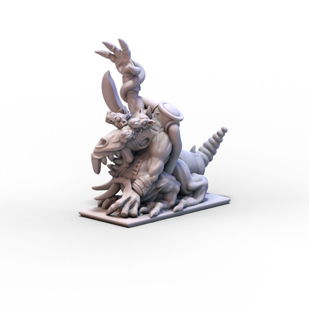 Vermin Clans Abomination skaven Abomination 10 Mm Miniatures for ...