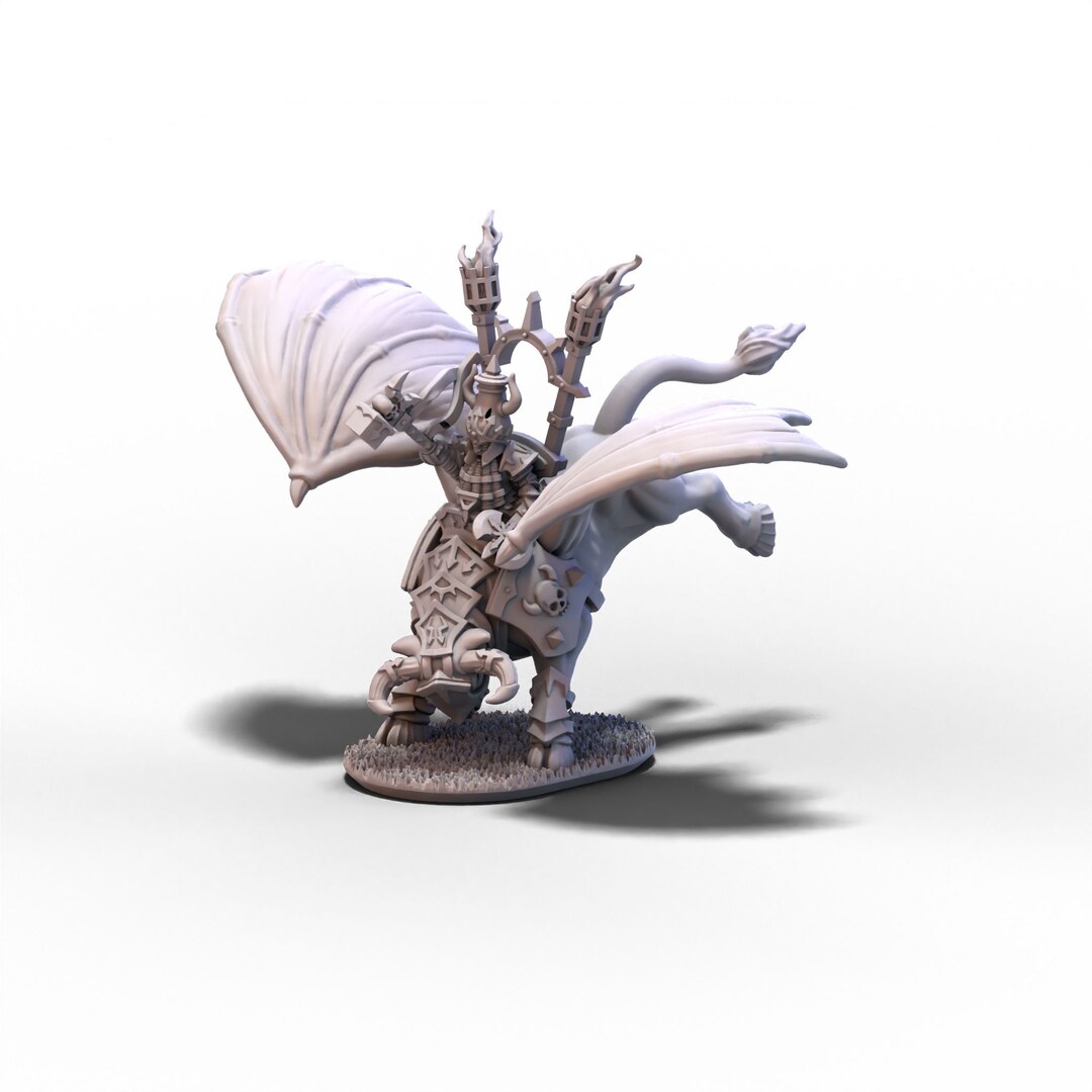 Dwarf Demonsmiths Hero on Taurus big Hat chaos Dwarfs Great Taurus 10 ...