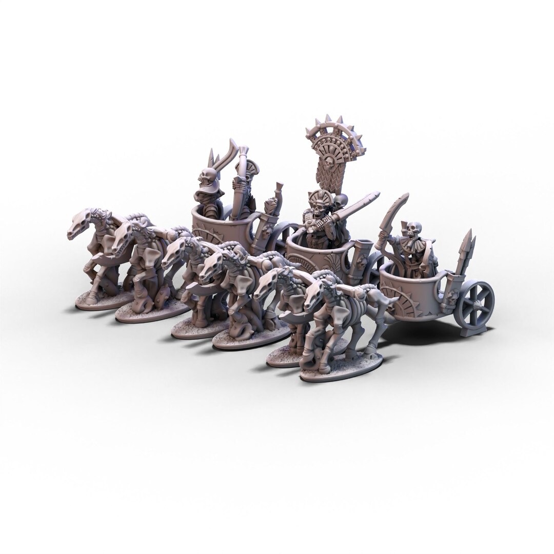 King of Sands Skeleton Chariots Unit 1 tomb Kings Skeleton Chariots 10 ...