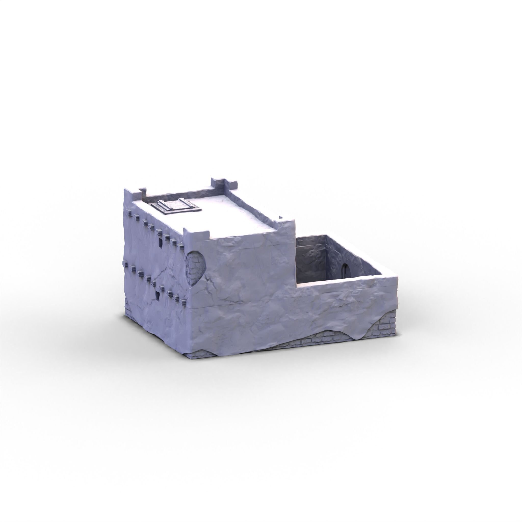 Nhekahara Common House 2 10 Mm Scenery for Warmaster and - Etsy