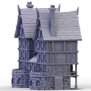 Vladistov Tavern 10 Mm Scenery for Warmaster and Other Tabletop ...